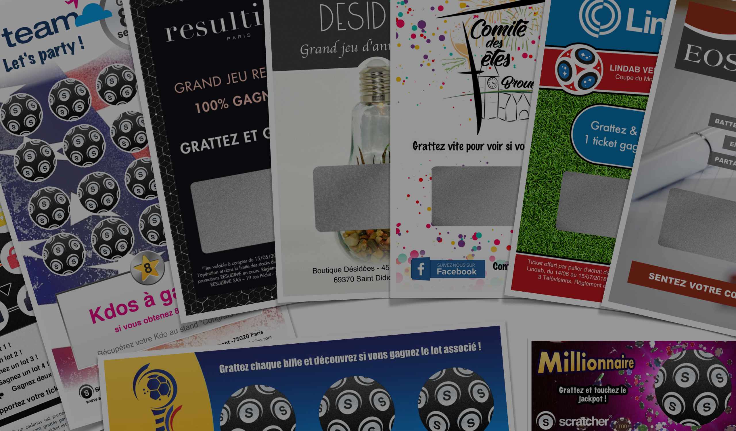 Custom scratch off tickets for your commercial event | Scratcher