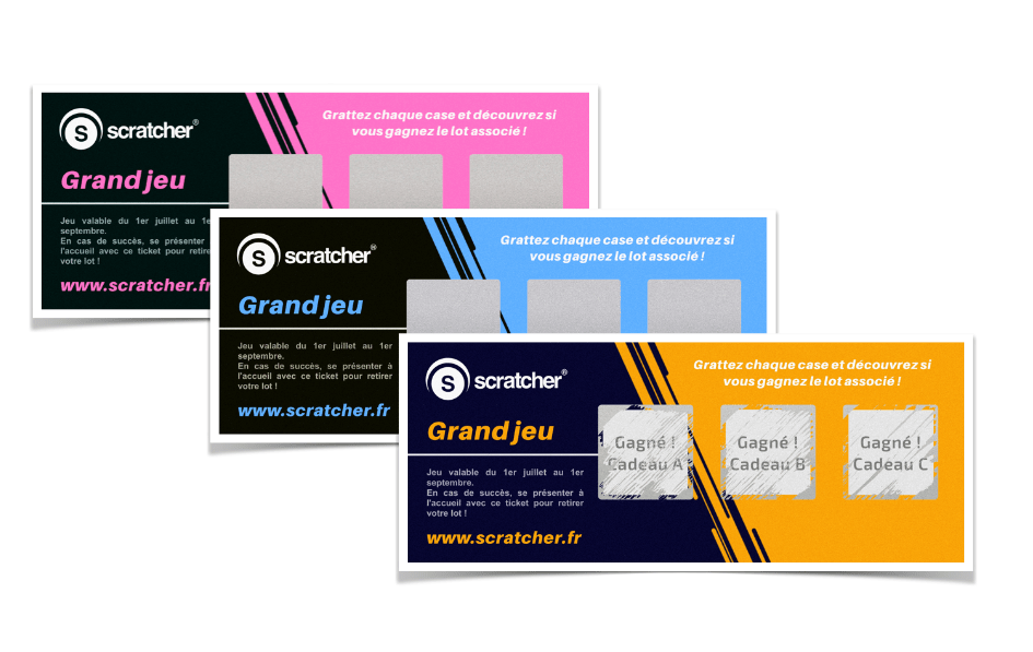 Custom Scratch Cards for Your Event | Scratcher