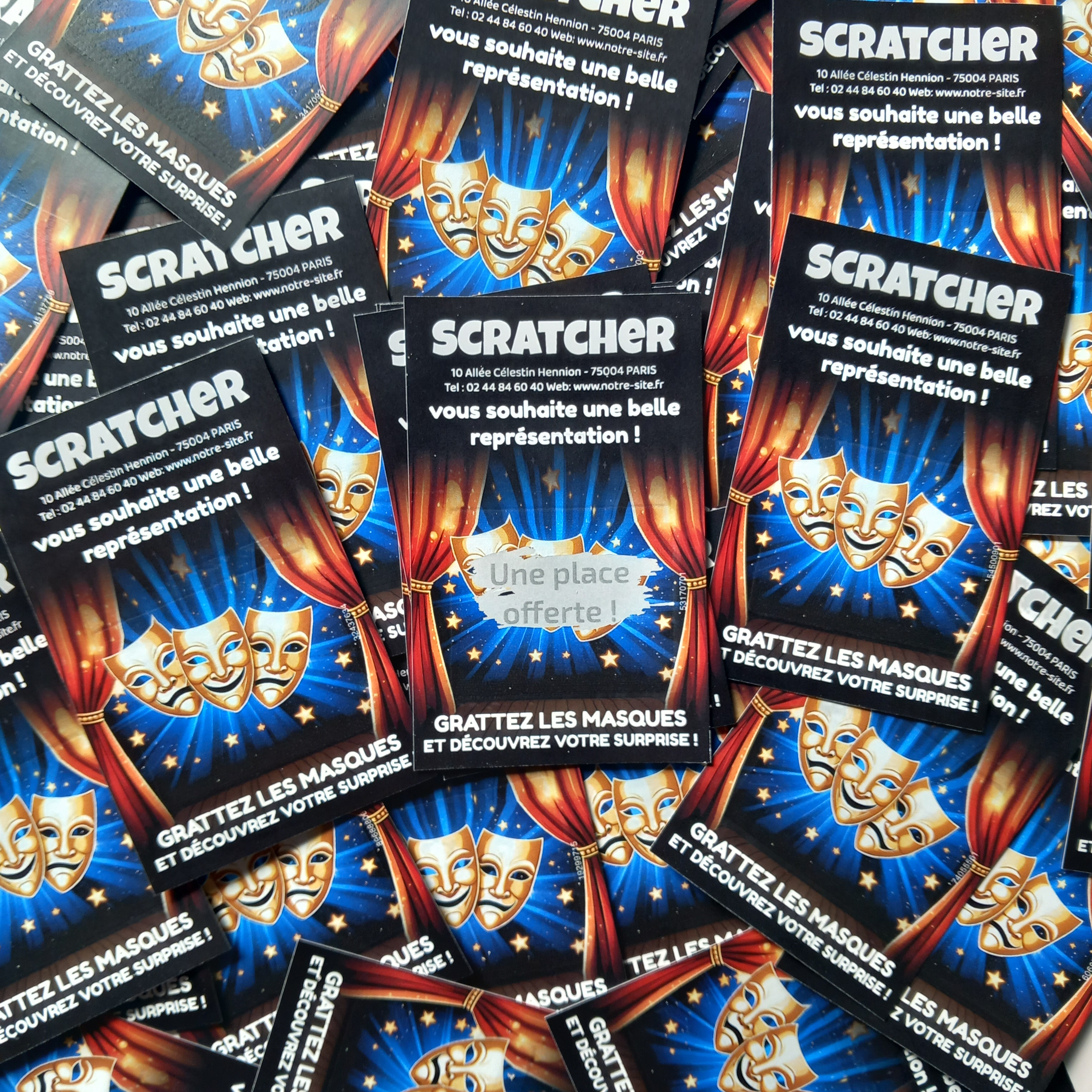 Scratch Ticket for Event Companies | Scratcher